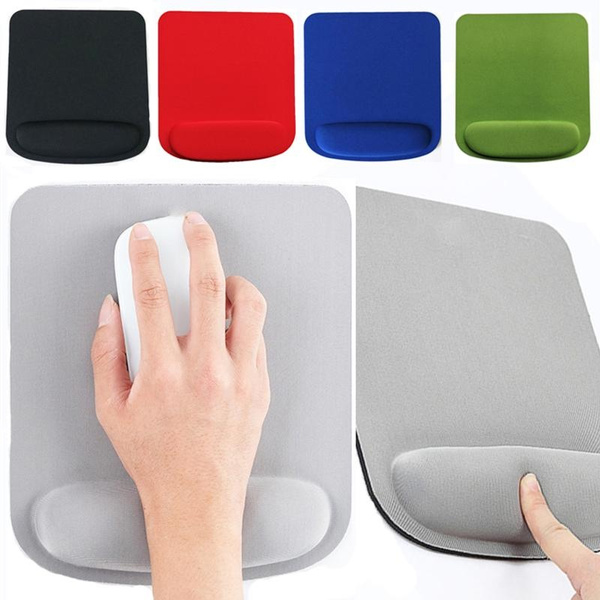 Square Wrist Rest Mouse Pad Anti-Slip Gel Wrist Support Mouse Mat ...