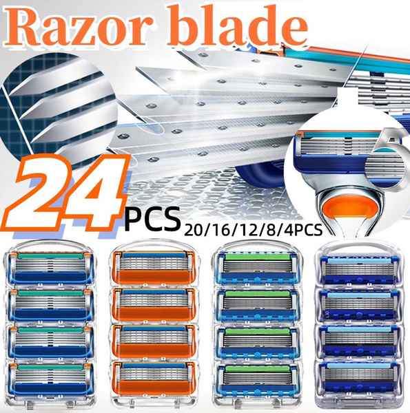 5 Layers blade Razor Blade For Men Face Care 5 Layers Shaving Cassette ...