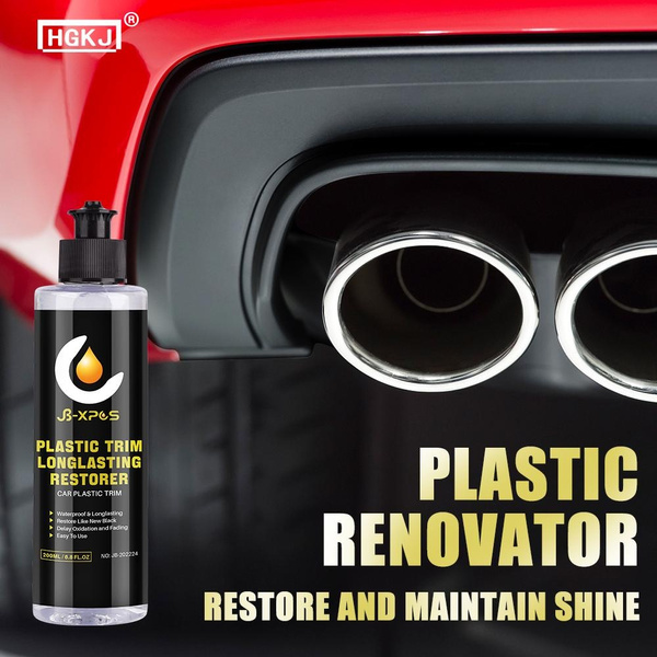 Quick Plastic Restorer Back-to-Black Trim & Plastic Restorer The ... Quick Plastic Restorer Back-to-Black Trim & Plastic Restorer The ...