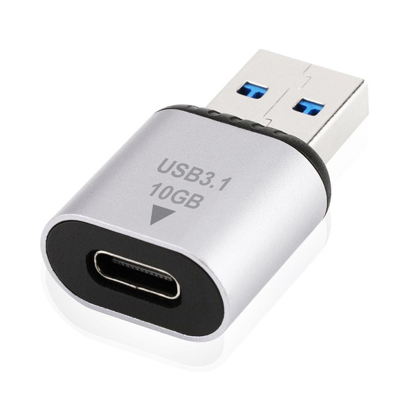 USB 3.1 to Type C Adapter 10Gbps 5V@3A Fast Charging Charger Converter ...