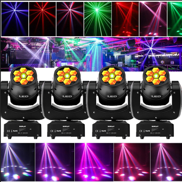 90W Bee Eye RGBW Laser LED Moving Head Stage Lights High Brightness ...