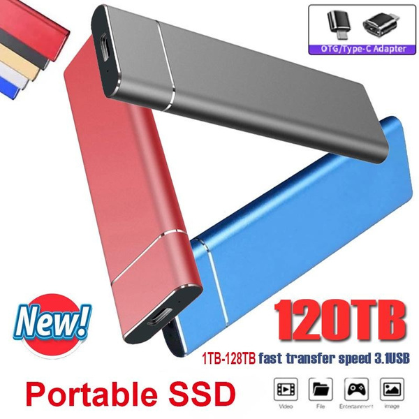 High-Speed Portable SSDSolid State Hard Disk 2TB-128tb High Capacity ...