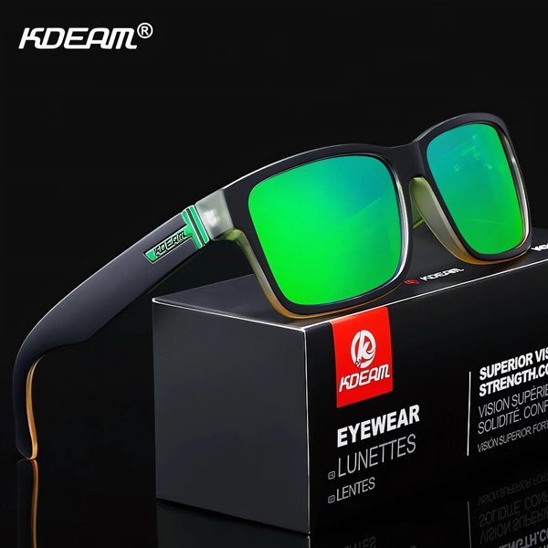 Kdeam Revamp Of Sport Men Sunglasses Polarized Shockingly Colors Sun