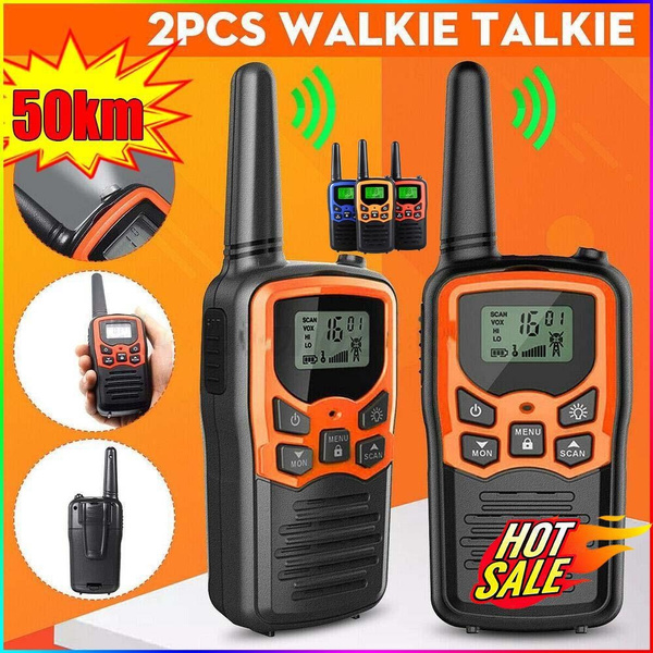 2023 NEW 2pcs Two-Way Radios Rechargeable Walkie Talkie Handheld for ...