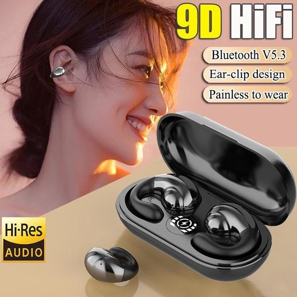 2023 NEW Earphone Bluetooth 5.3 Ear Clip on Ear Earring Wireless ...