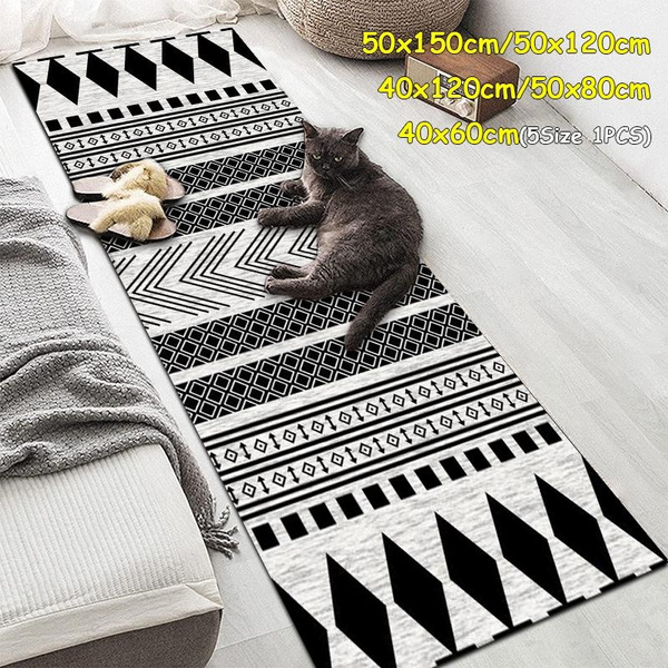 Bohemia Moroccan Geometric Carpet Livingroom Bedroom Carpet Kitchen Rug ...