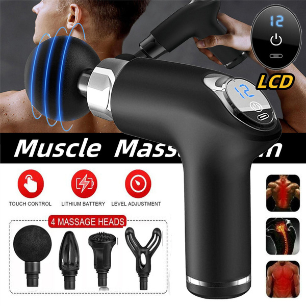 2023 Upgrade Massage Gun Deep Tissue Percussion Back Massager Gun For