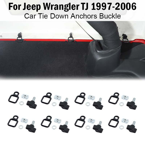 Car Top Screw Pulling Fasteners Set Tie Down Anchors Buckle Accessories ...
