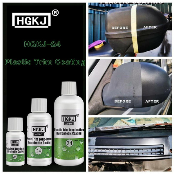 HGKJ 24 Plastic Exterior Recovery Renovator Trim Long-lasting Cleaner ...