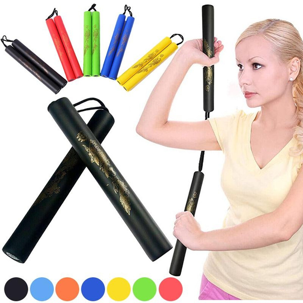 Karate Art Safety Foam Padded Nunchucks Nunchakus Stick Training for Adult Kids | Wish