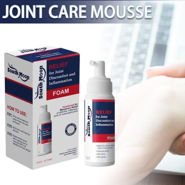 Joint and Bone Therapy Mousse Foam Reduce Pain Relieve Stiffness Back ...