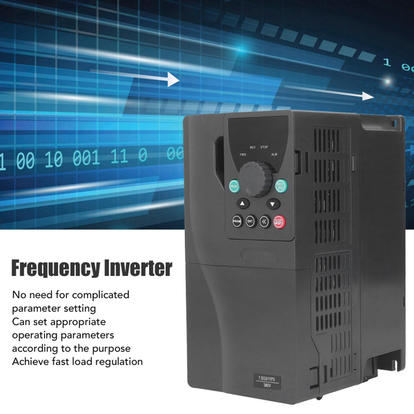 3 Phase Frequency Inverter Frequency Inverter 7 5kw High Load Capacity
