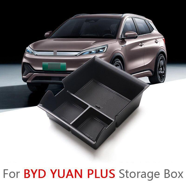 For BYD ATTO 3 YUAN PLUS 2022 Car Center Console Btorage Box ABS ...