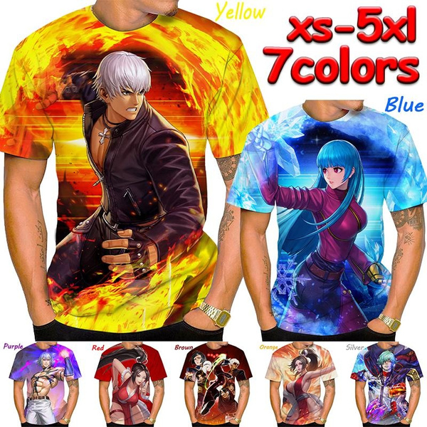 Fighting Game 3d Printed T-shirt Fashion Hip-hop Harajuku Style Cool ...