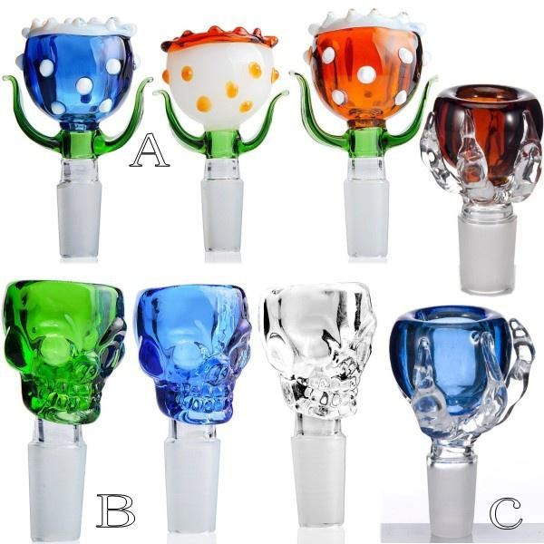 Dragon Claw Bowl Colorful Glass Bowl Joint With 14mm Male Joint Random ...