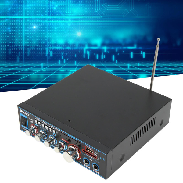 Mini BluetoothDigitalAmplifier 2 Channel Volume Control Multifunctional ...