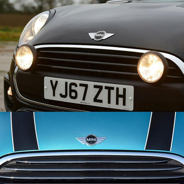 Metal Plate for Car Front-Rear Emblem Sticker for COOPER One S R50 R53 ...