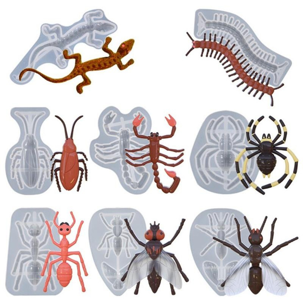 8styles DIY Insect Shape Silicone Molds for Resin Craft | Wish