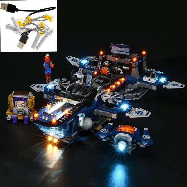 USB Light Kit for LEGO Avengers Helicarrier 76153 Building Bricks ...