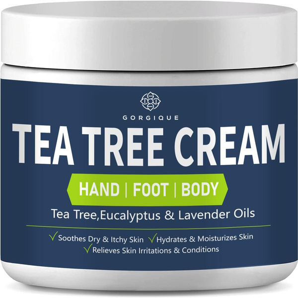 10203050ml Tea Tree Oil Cream Helps Body Odor Athletes Foot Jock Itch Ringworm Skin