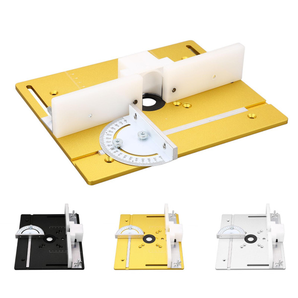 Metal Router Lift System Kit Aluminum Woodworking Insert Base Plate For ...