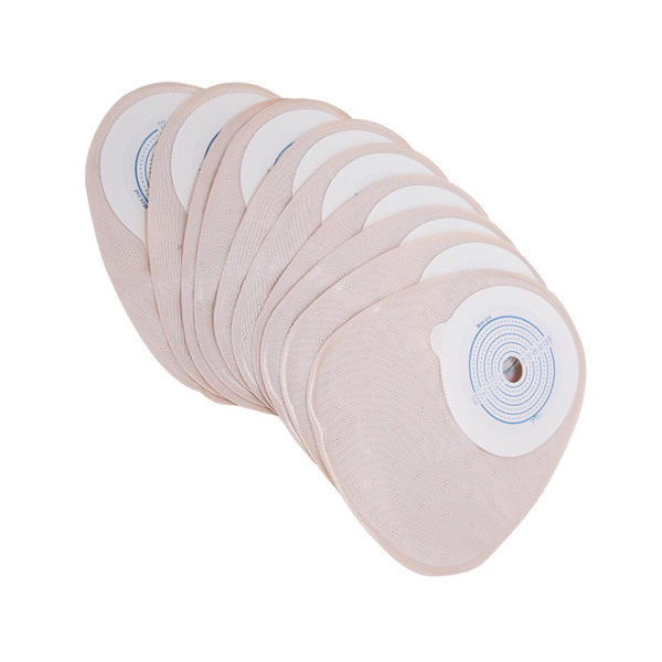 Reusable Adult Diaper 10pcs One‑Piece Disposable Colostomy Bags Ostomy ...