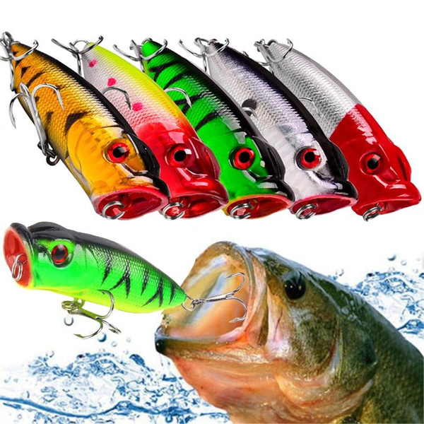 Fishing Lure,6.5cm Hard Bait Artificial Wobblers Plastic Fishing Tackle ...