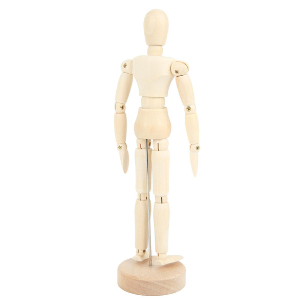 Wooden Mannequin, Body Proportion Design Drawing Mannequin 14 Rotatable ...
