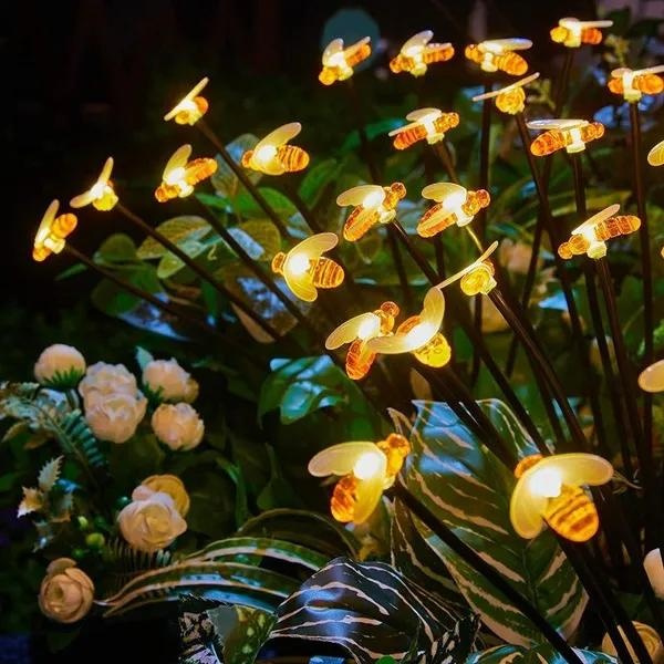 Solar Garden Lights Outdoor Waterproof Garden Decor Light,Starburst ...