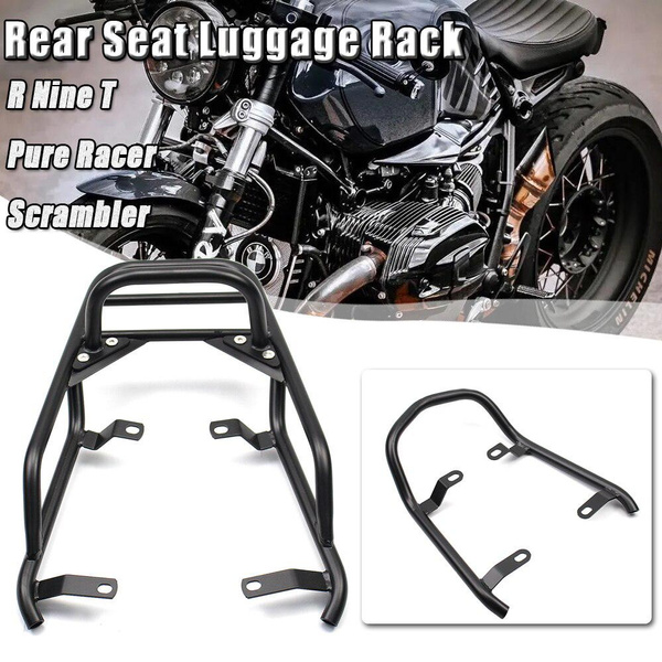 R NINE T Rear Seat Luggage Carrier Rack with Handle Grip For BMW R ...