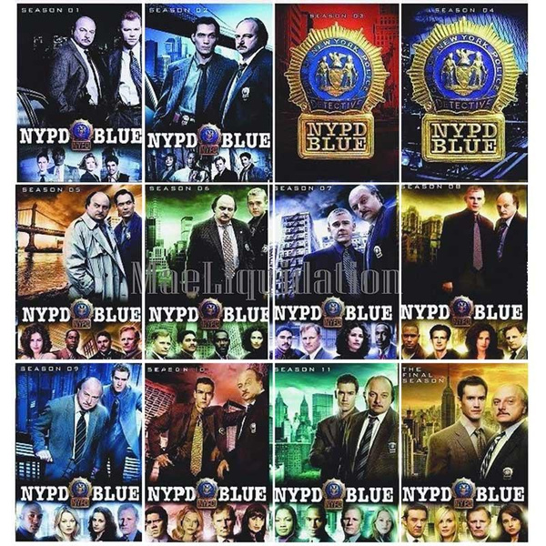 NYPD Blue Complete Season 1-12 DVD (TV) (1993-2005) 63-Disc Movie ... NYPD Blue Complete Season 1-12 DVD (TV) (1993-2005) 63-Disc Movie ...