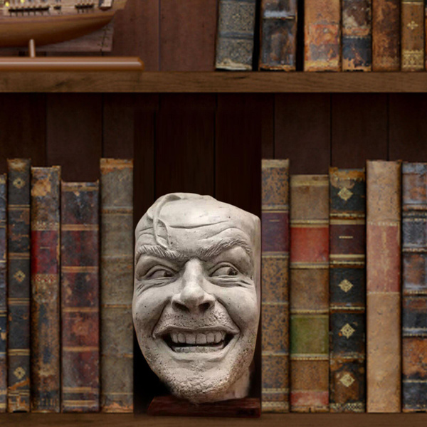 2023 Sculpture Of The Shining Bookend Library Sculpture Resin Desktop 2023-sculpture-of-the-shining-bookend-library-sculpture-resin-desktop