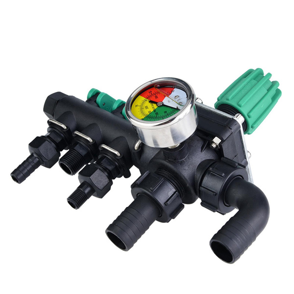Agricultural Sprayer Control Shut Off Valve 3 Way Water Splitter Pipe ...