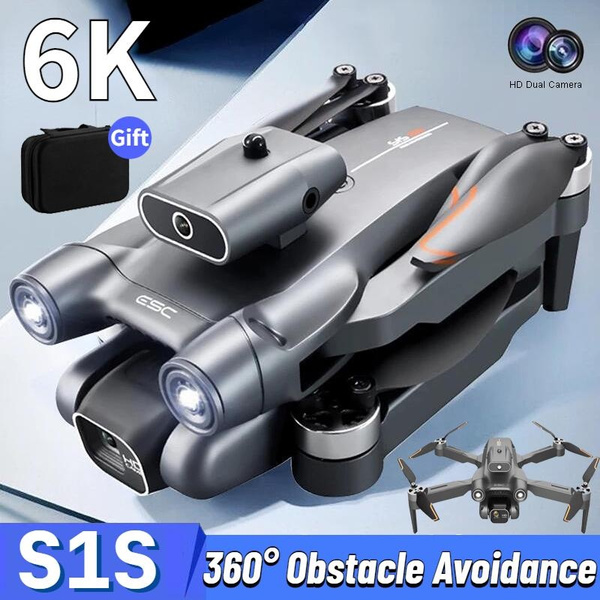 New S1S Mini Drone 4K Profesional 6K HD Camera Obstacle Avoidance Aerial Photography Brushless ...