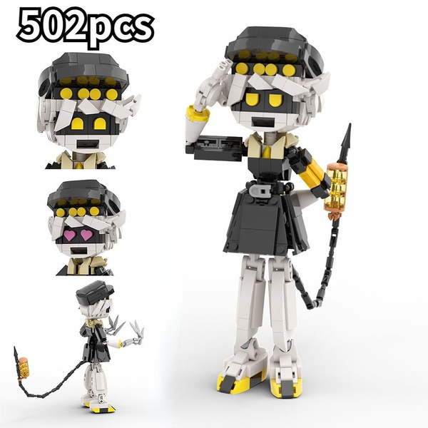 MOC Anime Figure Murdered Worker Drones Building Blocks Doomsday Killer ...