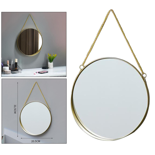 Decorative Hanging Wall Mirror Small Vintage Mirror for Wall Frame ...