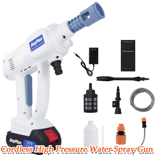 Dayplus High Pressure Car Washer Cleaner Cordless Washer Water Spray ...