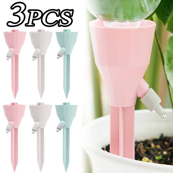 3pcs Automatic Watering Devices Adjustable Drip Irrigation Device Plant ...