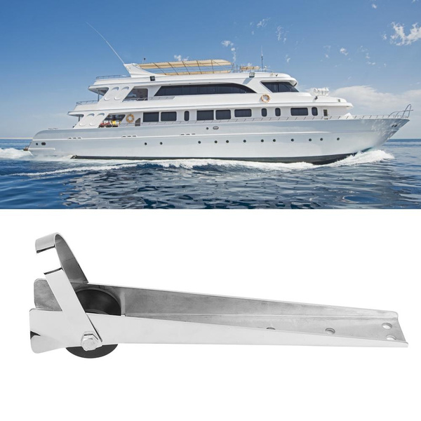 Marine Grade 316 Stainless Steel Boat Bow Anchor Roller Bracket For ...
