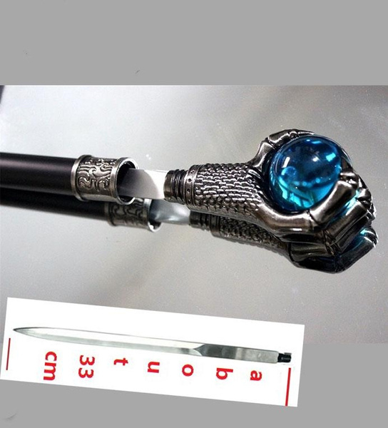 2023 Dragon Claw With Lake Blue Ball Walking Stick Man Women Elegant ...