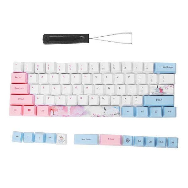 Sublimation Keycap, Wear Resistance Mechanical 73Pcs Keycaps, Keyboard ...