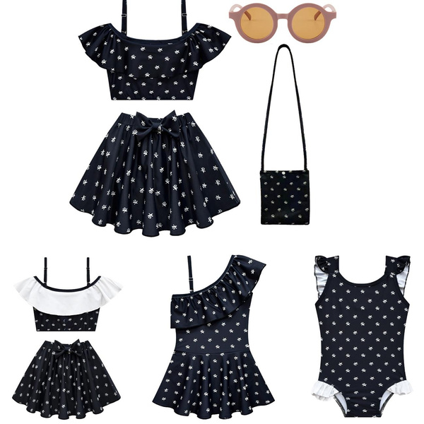 Wednesday Addams Swimwear Kids Two Piece Wednesday Swimsuit For Baby ...