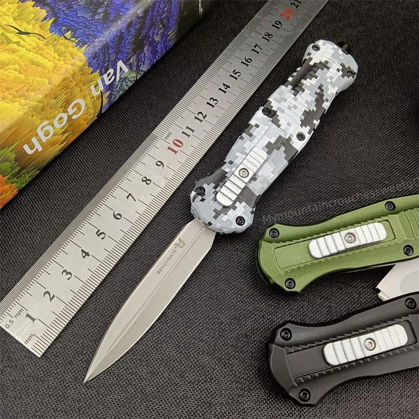 Benchmade 3300 OTF Tactical Knives AUTO EDC Spring Assist Knife Fixed ...