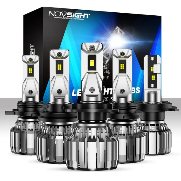 Novsight Car Headlight Bulbs LED H4 H7 H11 9005 HB3 9006 HB4 60W ...
