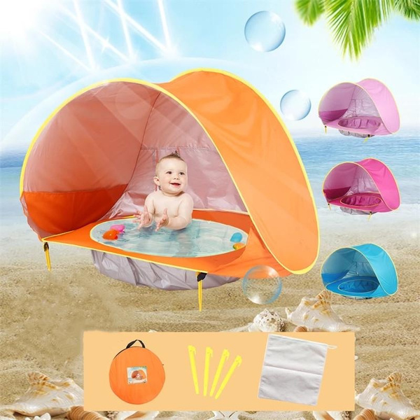 Baby Beach Tent Portable Shade Pool UV Protection Sun Shelter For ...