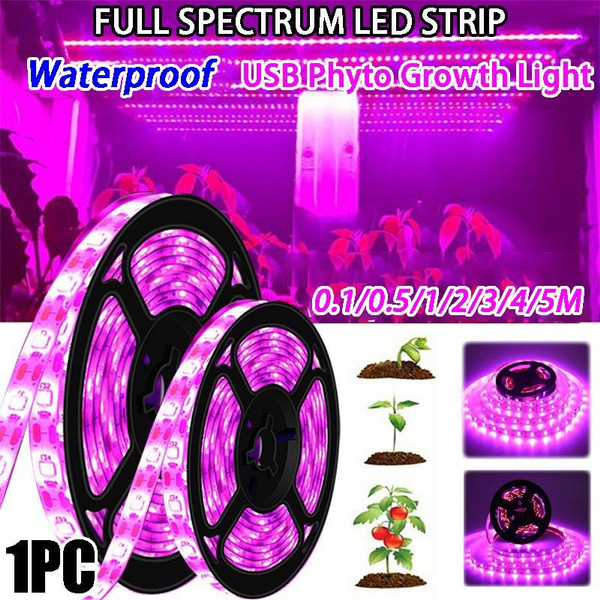 LED Grow Light USB LED Strip 2835 SMD Phytolamps Full Spectrum LED ...