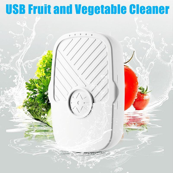 USB Fruit and Vegetable Cleaning Machine Portable Food Purifier Fruit ...