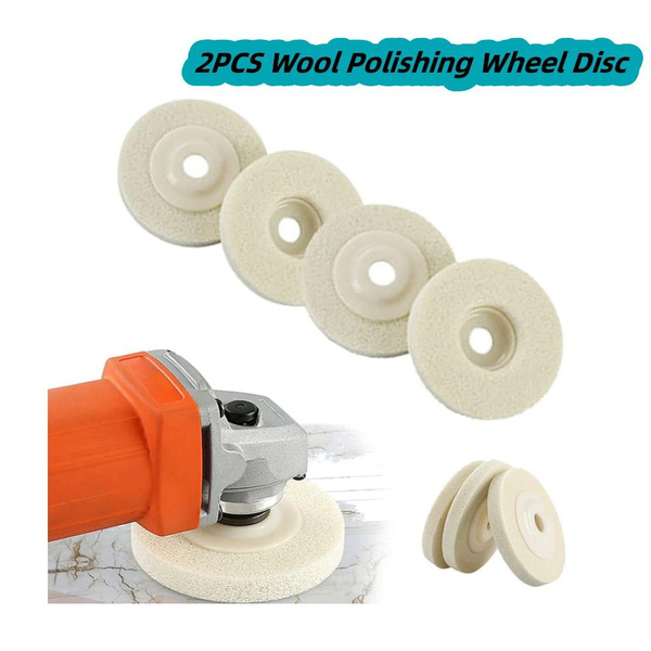 Wool Polishing Wheel Disc, New Wool Felt Disc Polishing Buffing Wheel ...