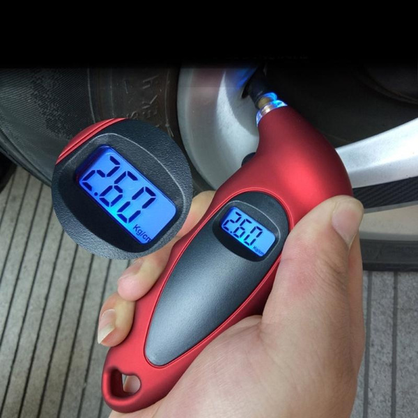 Digital Showing Tire Compact Car Tire Pressure Counting Tire Pressure ...