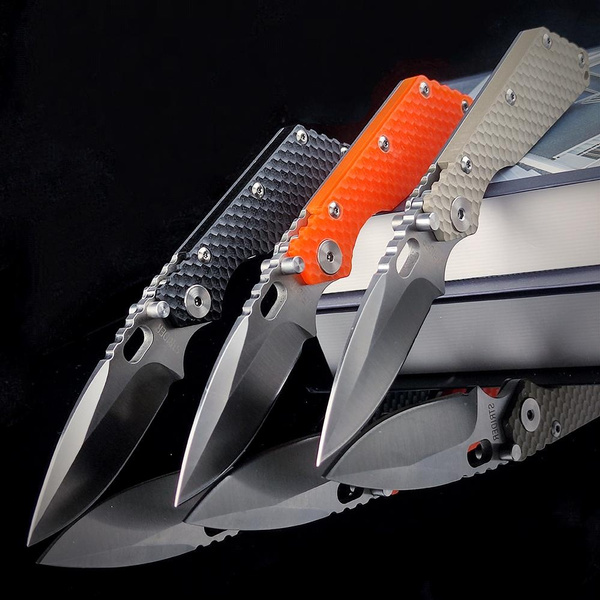 STRIDER 7Cr13Mov Blade Folding Pcoket Knives EDC Tactical Military ...